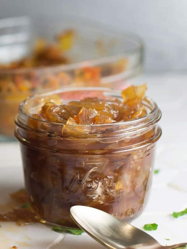 Onion Jam Recipe | Foodology Geek