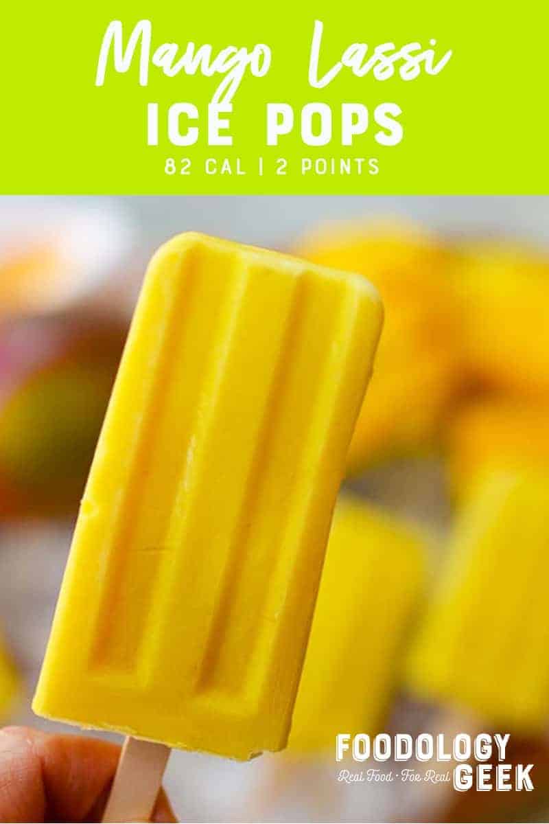 Mango Lassi Popsicles | Foodology Geek