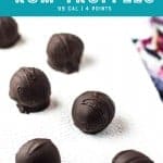 Homemade Rum Truffles Recipe | Foodology Geek