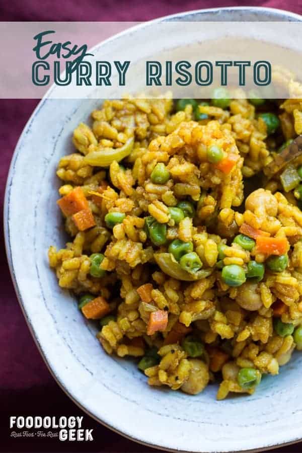 How to Make an Easy Curry Risotto - Foodology Geek