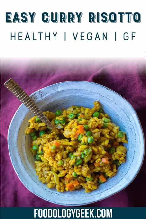 How to Make an Easy Curry Risotto - Foodology Geek