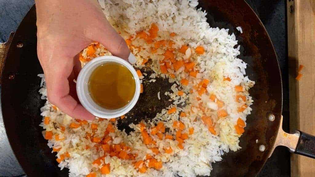 Easy Fried Rice Recipe + Video | Foodology Geek