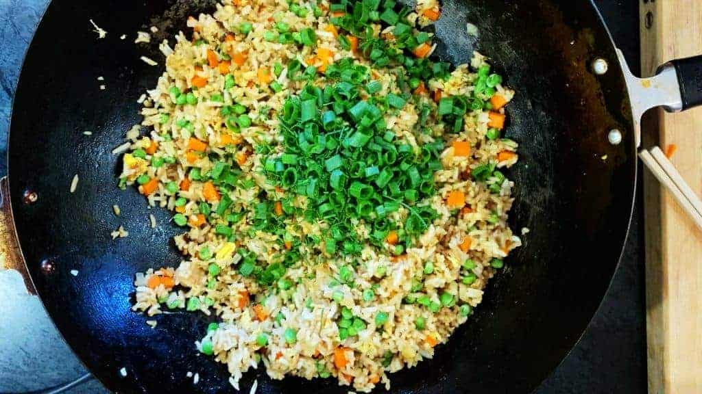 Easy Fried Rice Recipe + Video | Foodology Geek