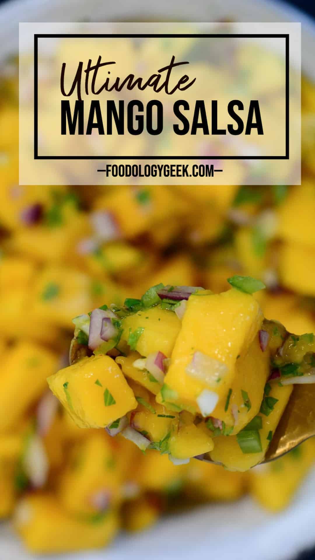 The Best Mango Salsa Recipe — Sweet and Spicy | Foodology Geek