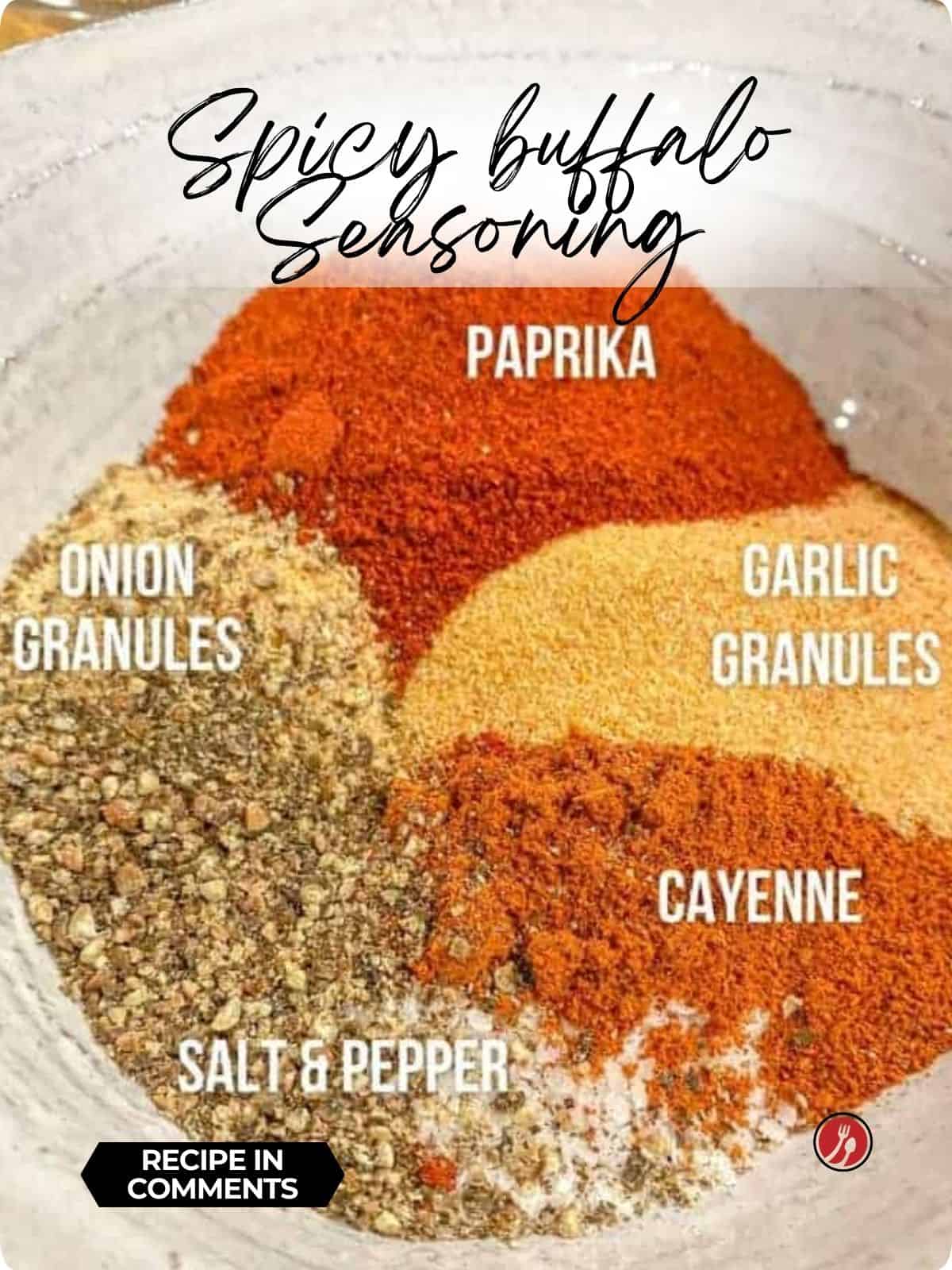 Spicy Buffalo Seasoning Blend - Spice up Everything! - Foodology Geek