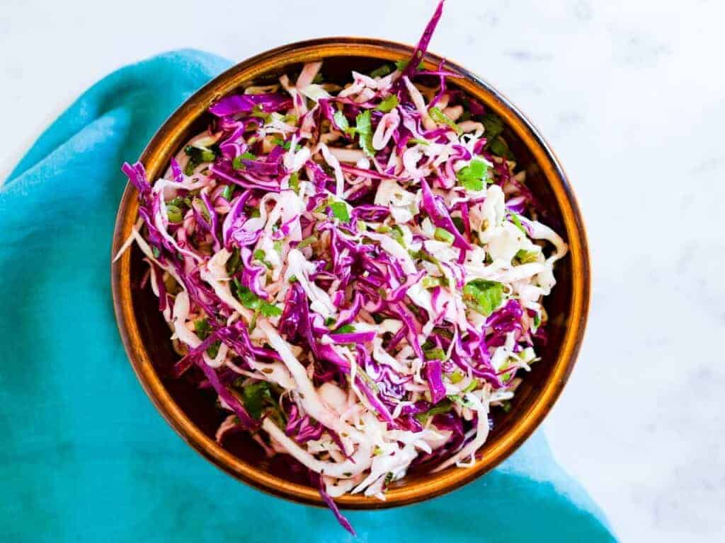 How To Make The BEST Fish Taco Slaw | Foodology Geek