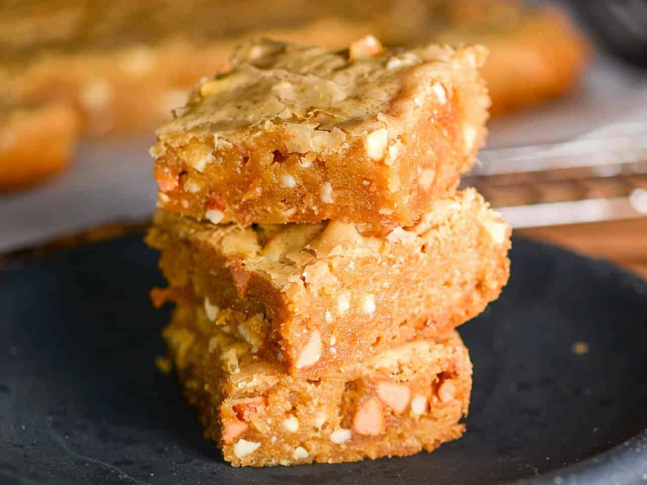 Blondie Recipe - Foodology Geek