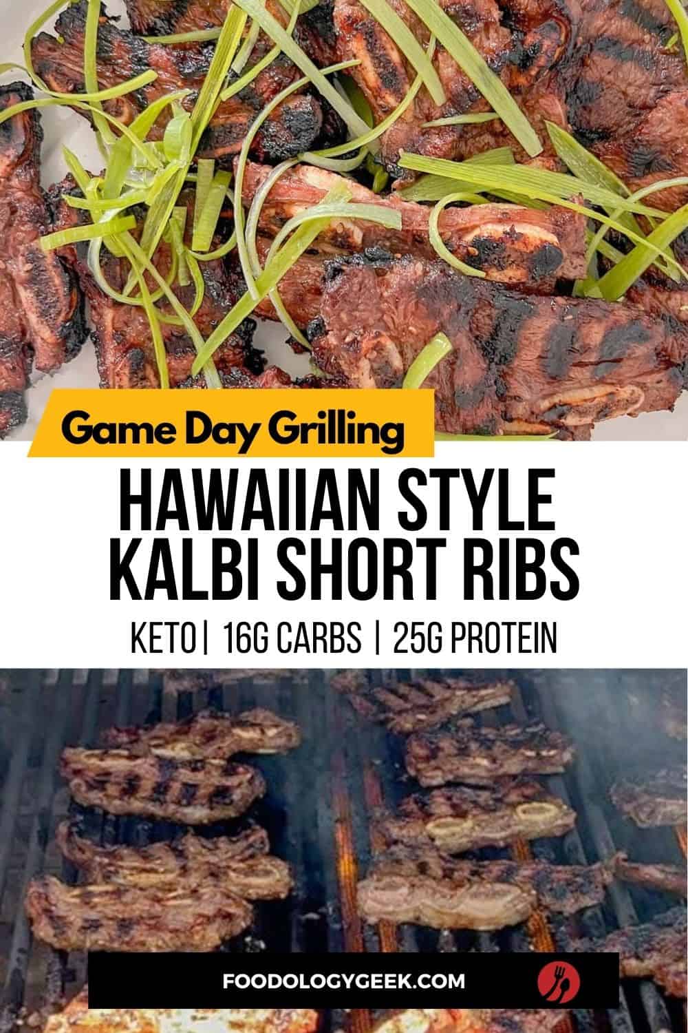 Hawaiian Style Kalbi Short Ribs - Foodology Geek