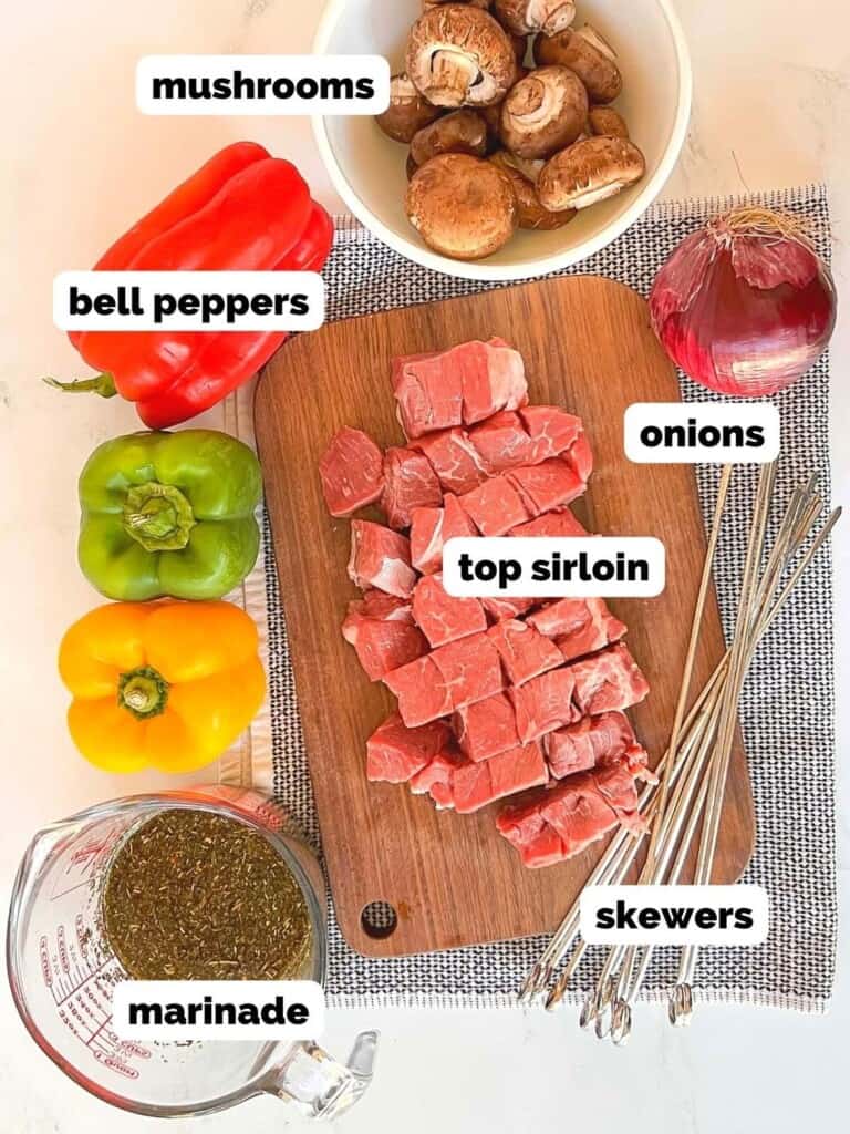 The BEST Shish Kabobs (with Beef) - Foodology Geek