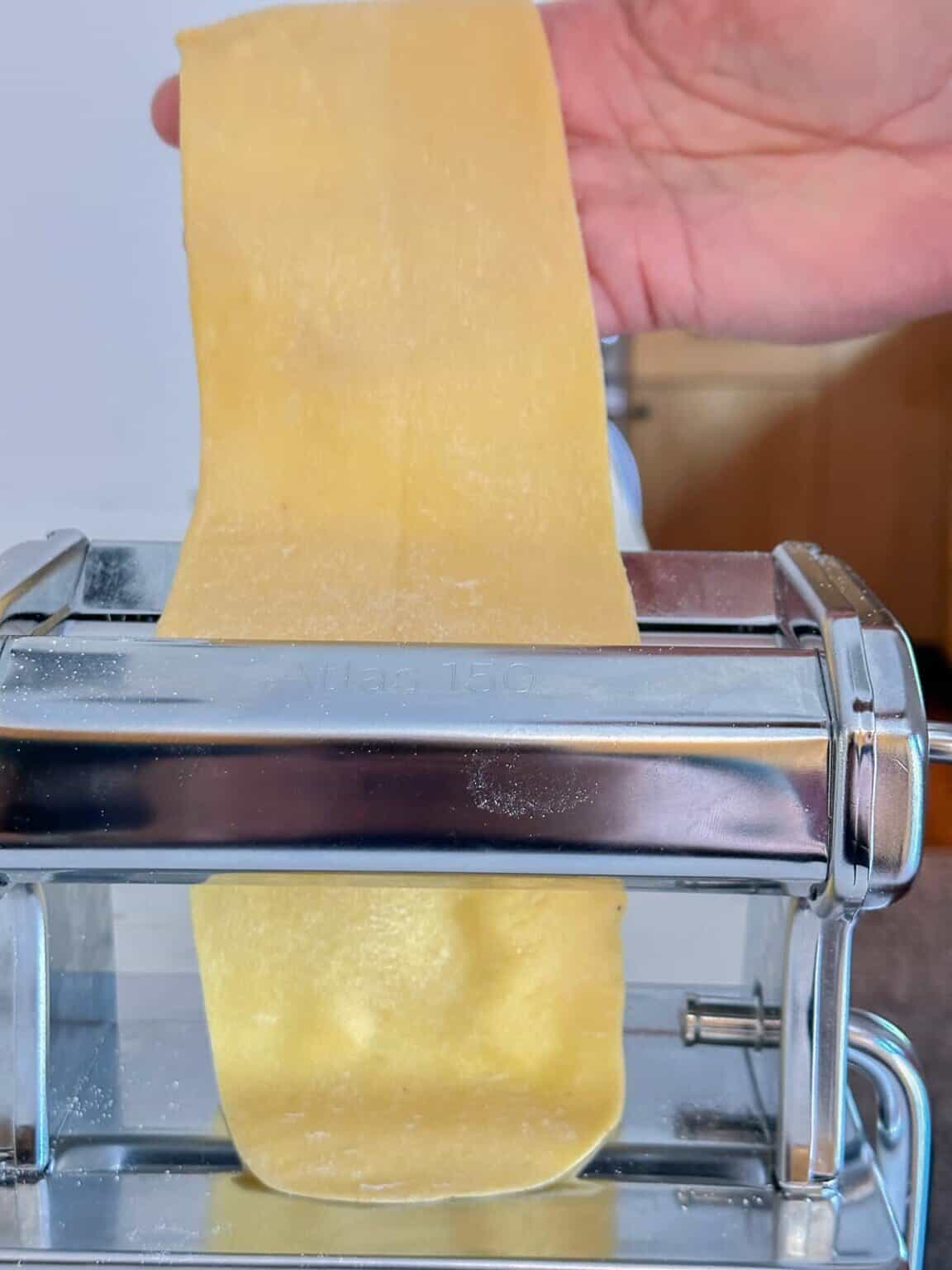 Pumpkin Ravioli with brown butter sage sauce - Foodology Geek