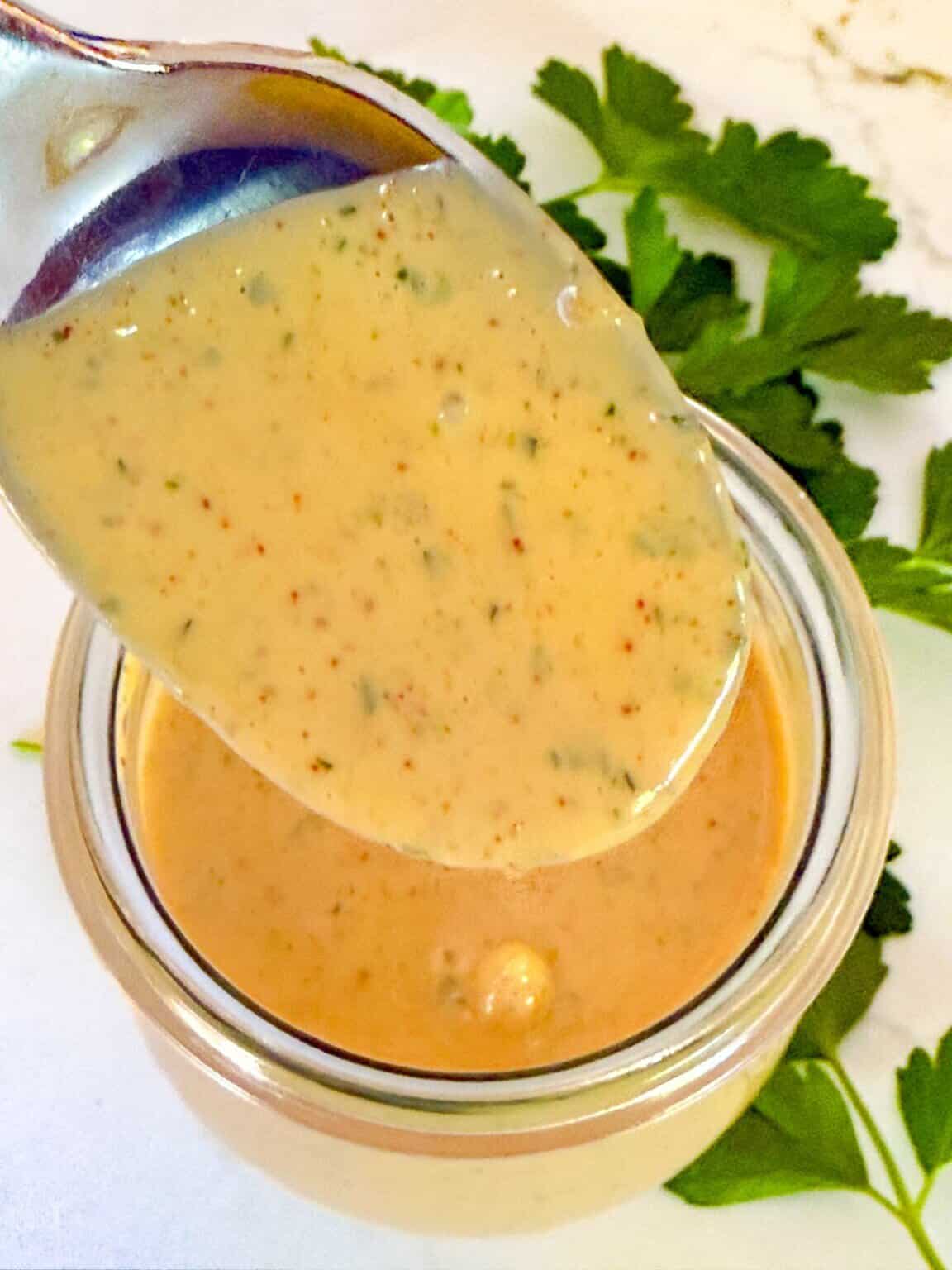 Buffalo Ranch Dressing - Foodology Geek