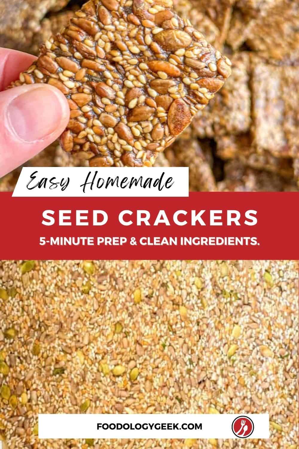 The Best Seed Cracker Recipe - Foodology Geek