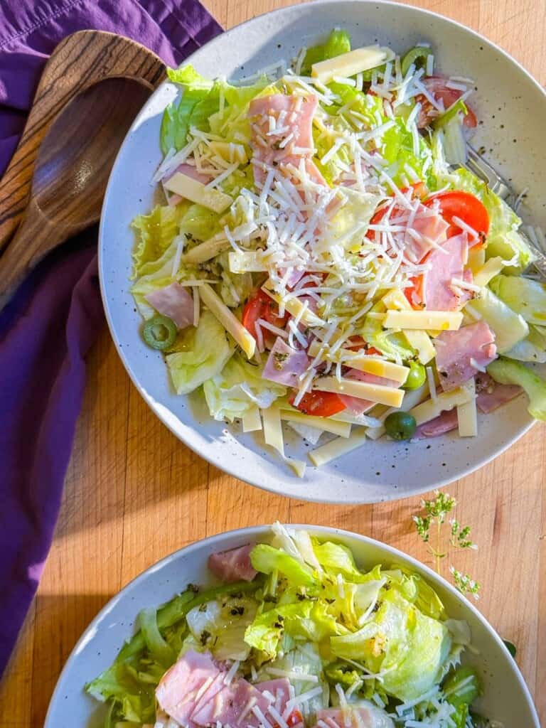 1905 Salad with Homemade Dressing – Easy & Authentic - Foodology Geek